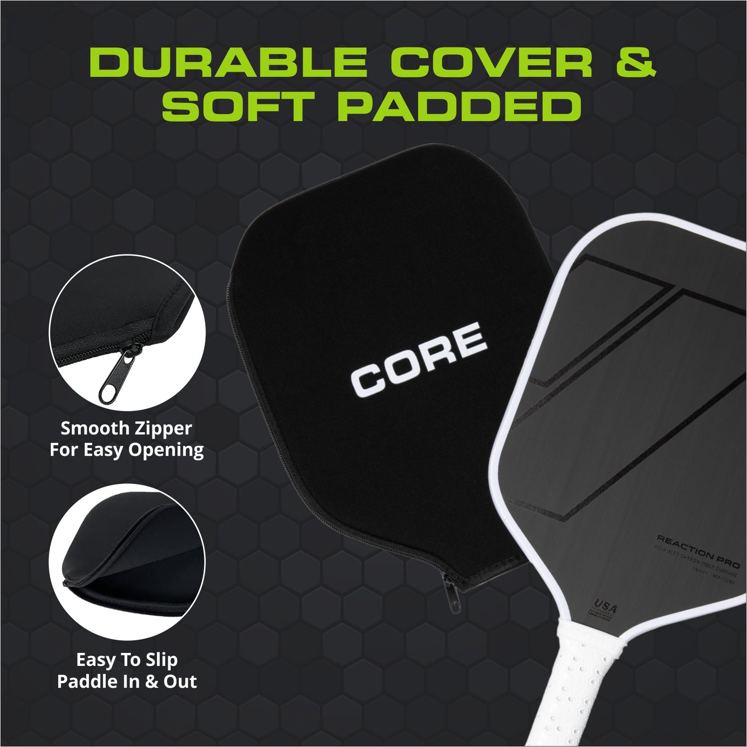 CORE Reaction Pro Pickleball Paddle