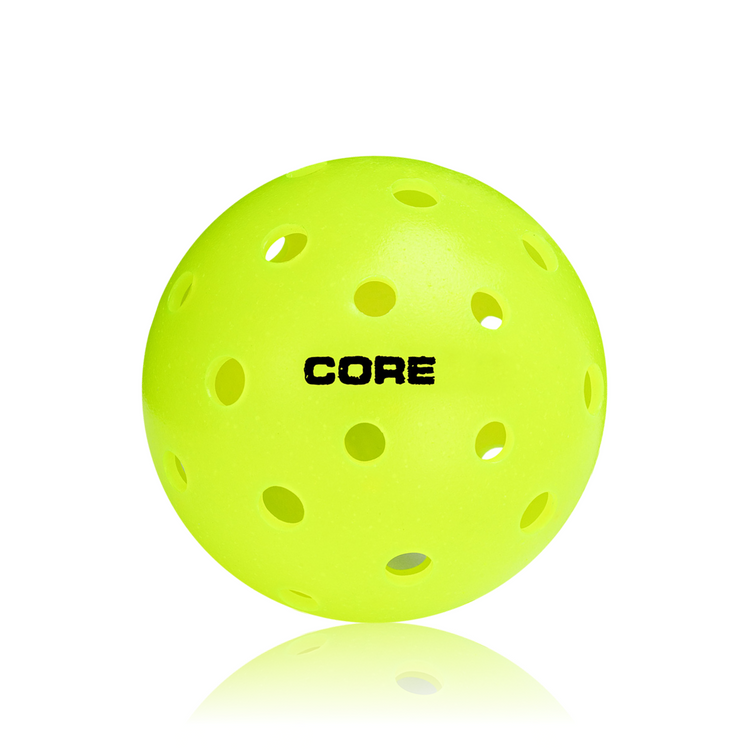Core Pro Pickleballs | 40 Hole | Outdoor & Asphalt Surfaces